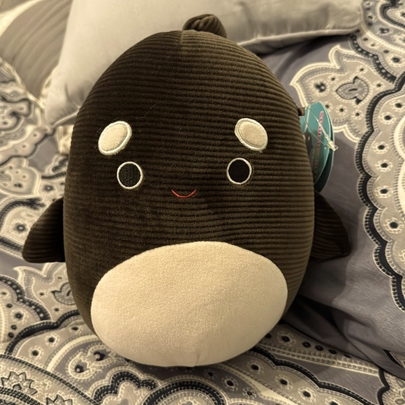 Squishmallows | Toys | Squishmallow 8 Kai Killer Whale Corduroy Black White Orca Sea Plush ...